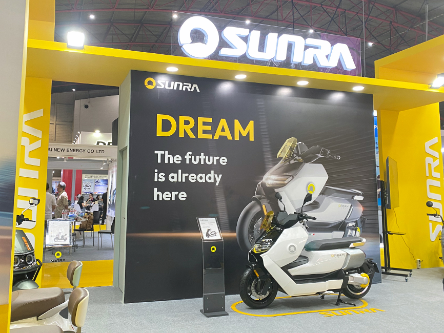 SUNRA smart high-speed electric motorcycle shines in Indonesia to ...
