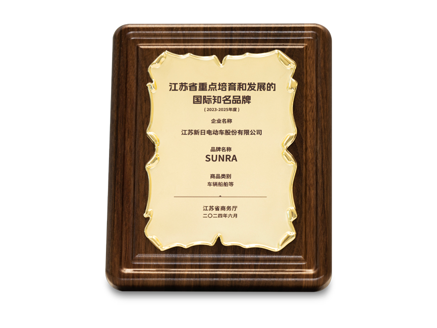 SUNRA Unveiled the Latest Self-developed High-speed Lithium EVs at the ...