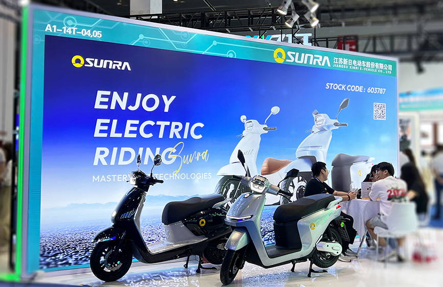 SUNRA Unveiled the Latest Self-developed High-speed Lithium EVs at the ...